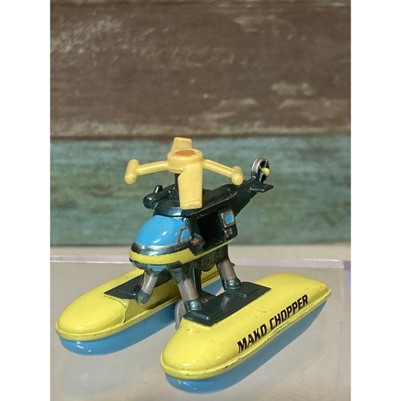 Toys | Micro Machine Plastic Helicopter With Pontoons Mako Chopper Toy ...
